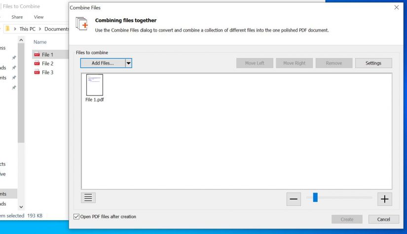 How to: easily combine PDF files in Windows 10 - Bobland : Techniques
