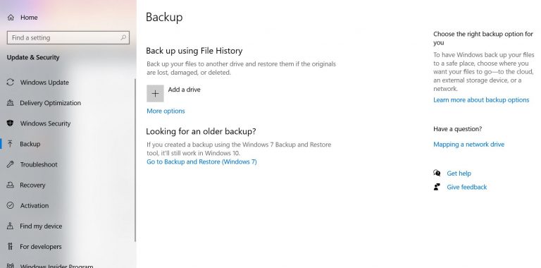 How to : Set up Automatic Backups on Windows 10 - Bobland : Techniques