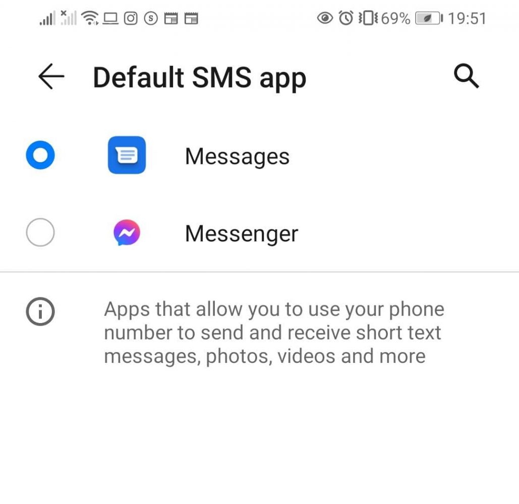 How to Change the Default Messaging App on Android - Bobland : Techniques